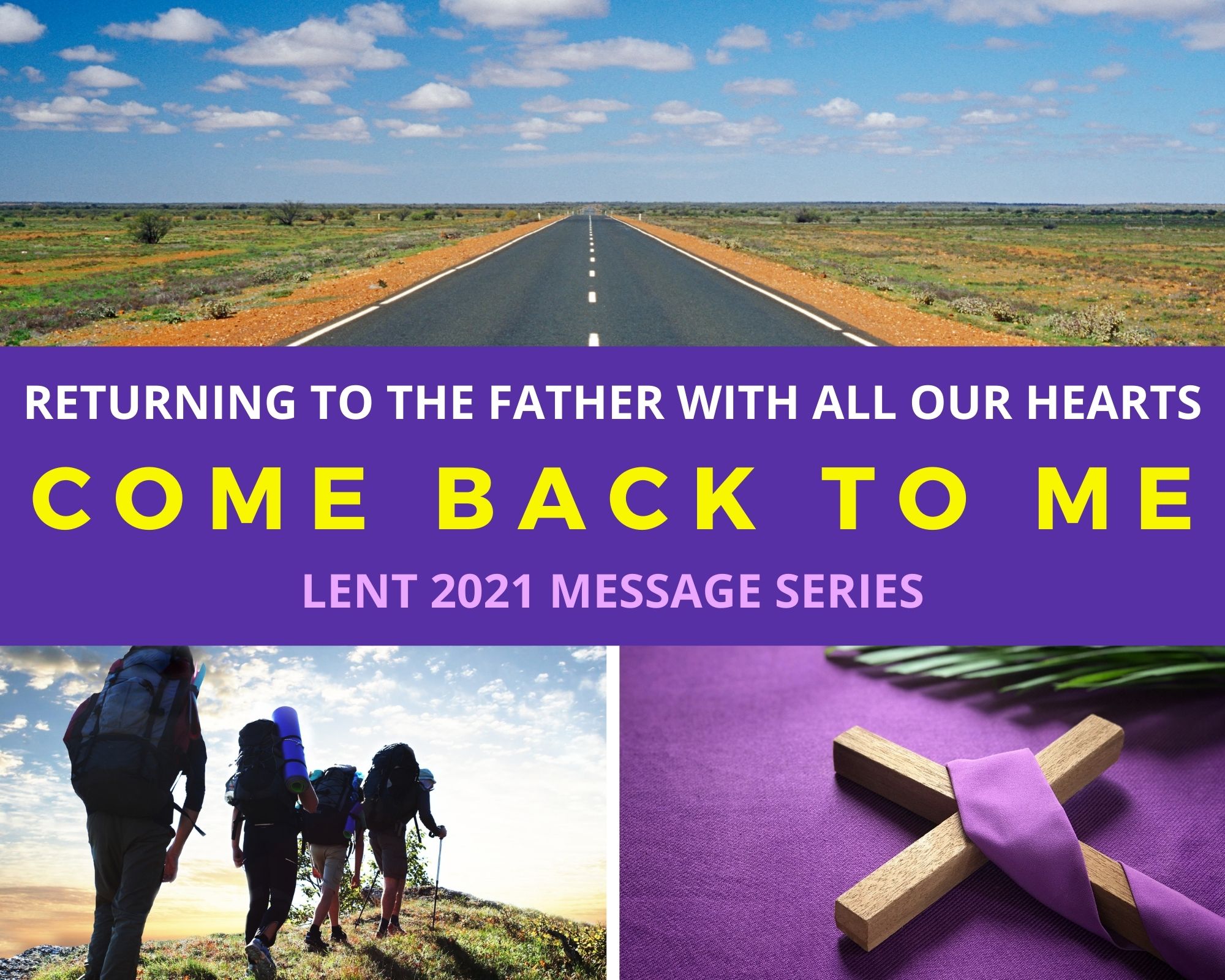 COME BACK TO ME – LET GO AND LET GOD - Rev. John Jasica